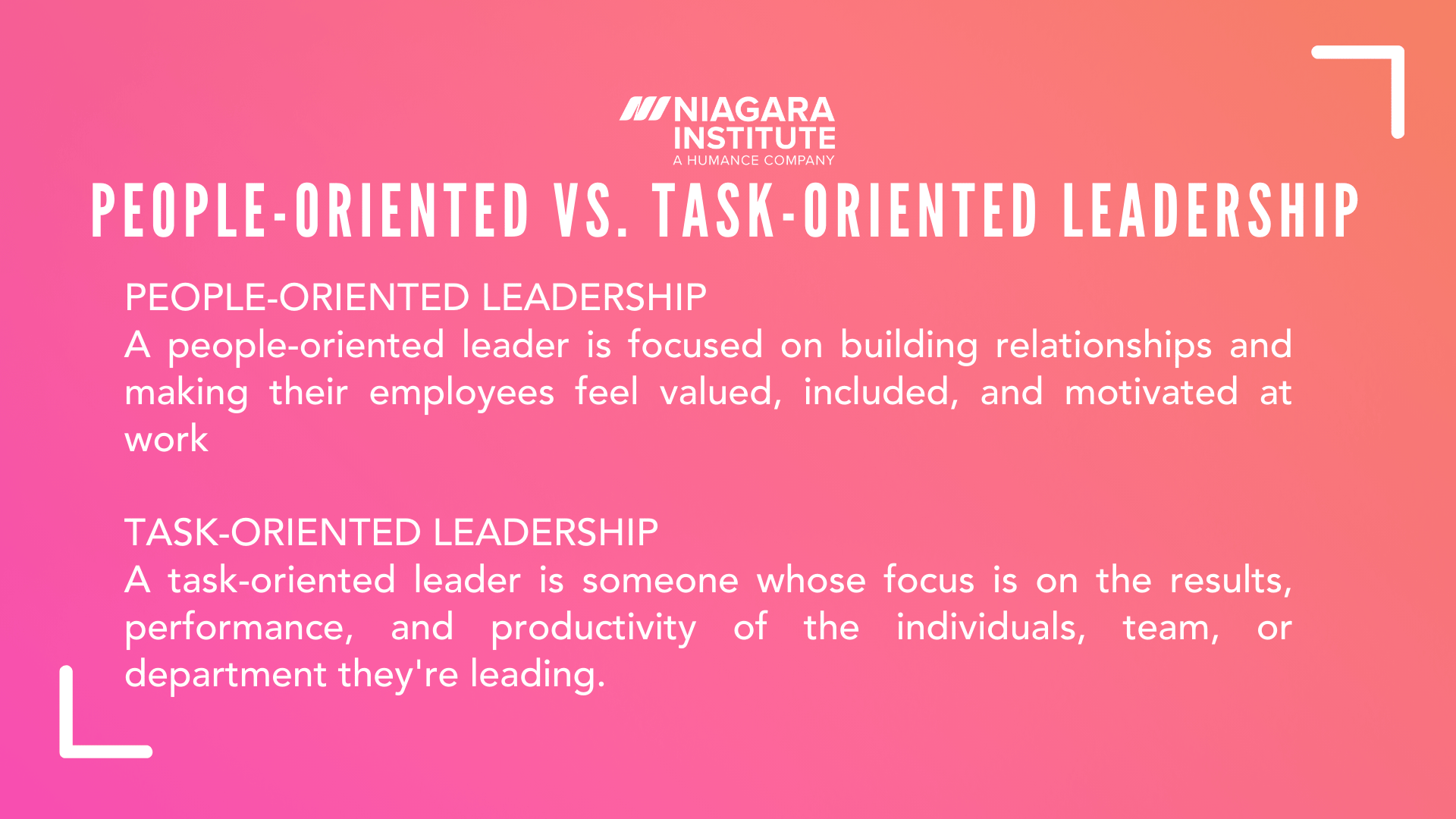 Are You a People-Oriented or a Task-Oriented Leader?